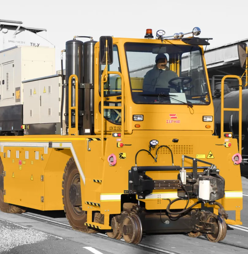 Trackmobile Products | Diesel & Electric Railcar Movers